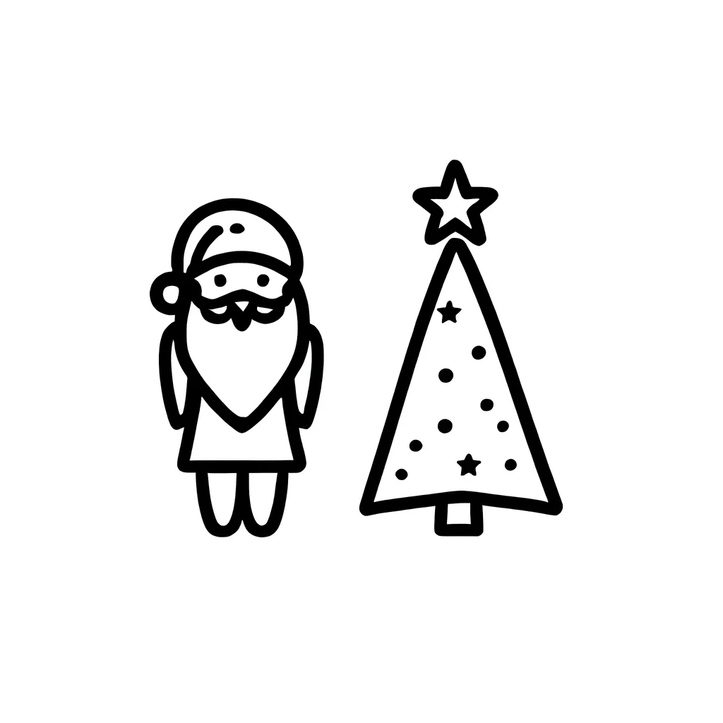 How to Draw Santa Claus: 12 Easy Christmas Drawing Ideas